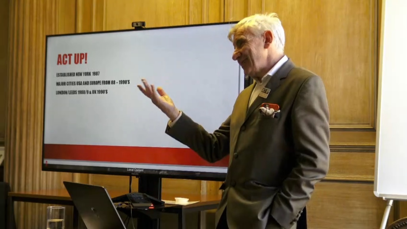 What was the ACT UP movement in Leeds? - West Yorkshire Queer Stories