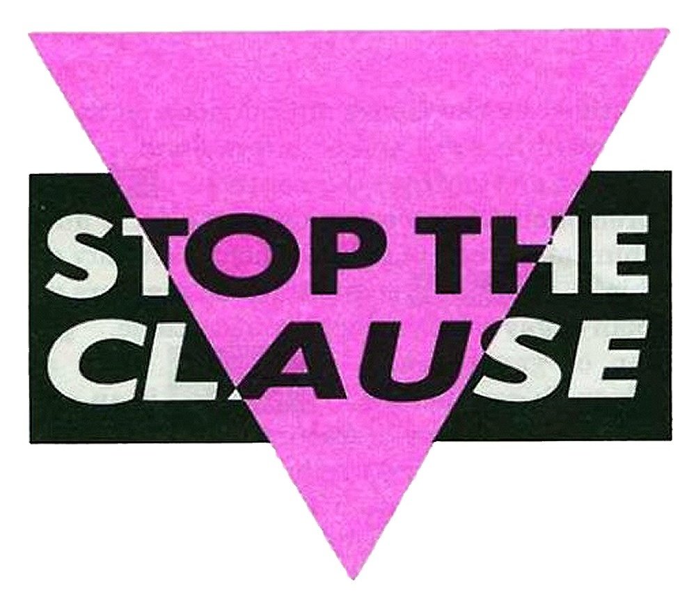 Lesbians and gays unite against Section 28 - West Yorkshire Queer Stories